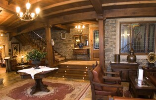 Sala de estar do lobby