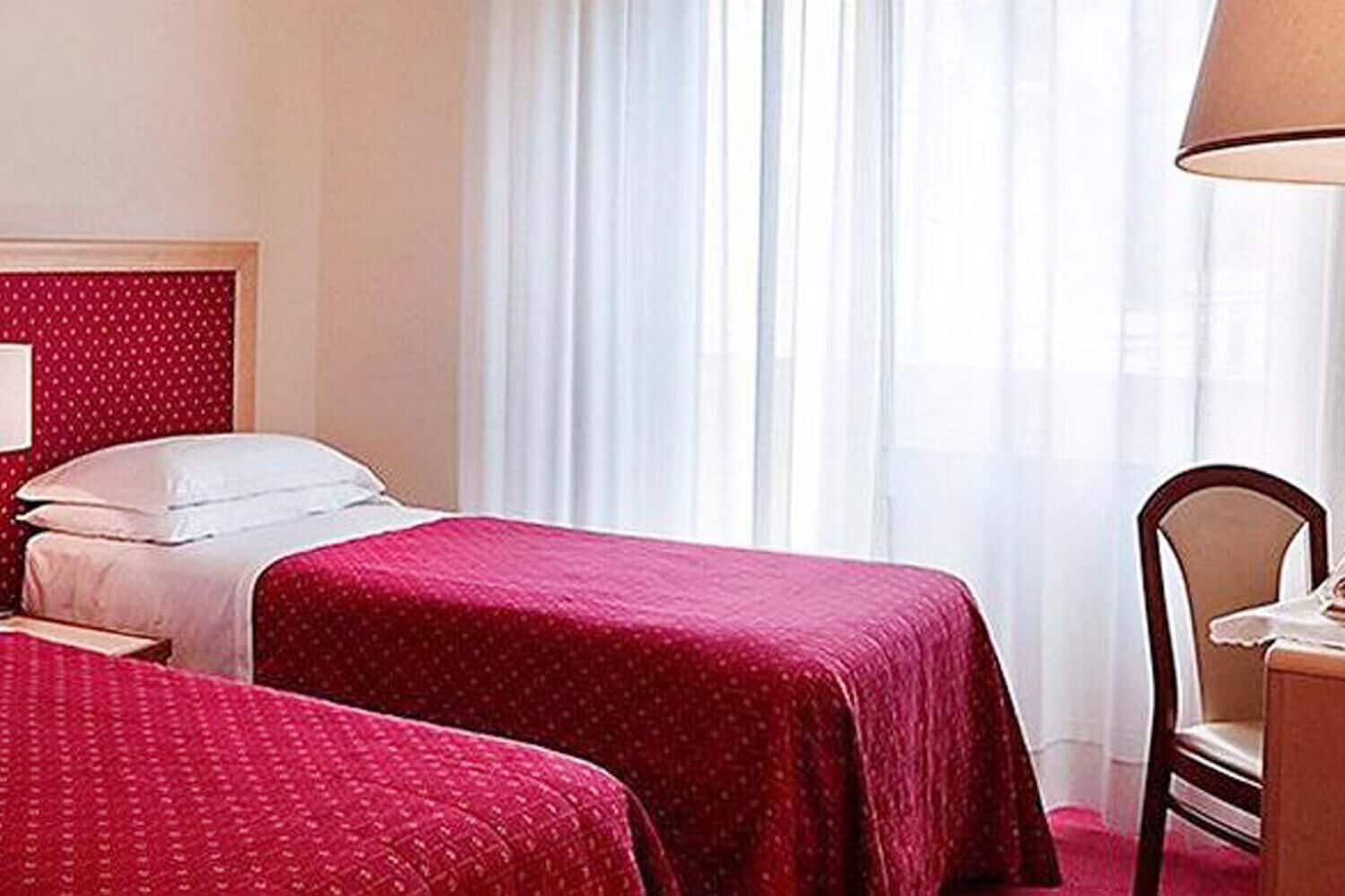 Quarto Twin Básico | Lençóis italianos Frette, roupa de alta qualidade 