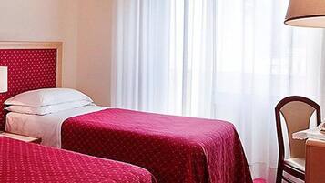 Quarto Twin Básico | Lençóis italianos Frette, roupa de alta qualidade