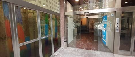 Entrada do alojamento