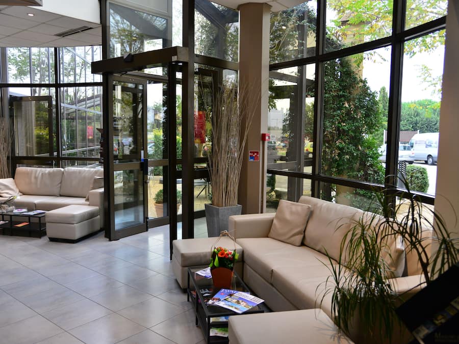 Sala de estar do lobby