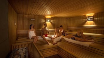 Sala(s) para tratamentos a casais, sauna, banheira de hidromassagem