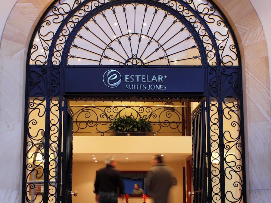 Entrada da propriedade