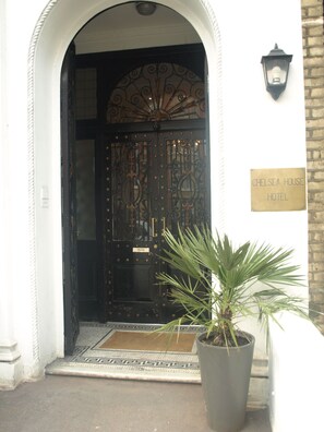 Entrada do alojamento