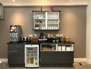 Café da manhã continental grátis todos os dias