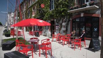 Refeições ao ar livre