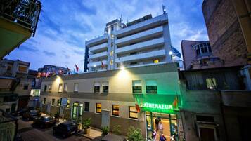 Entrada do alojamento