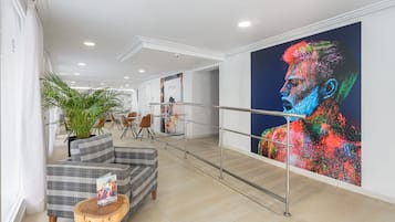 Sala de estar do lobby