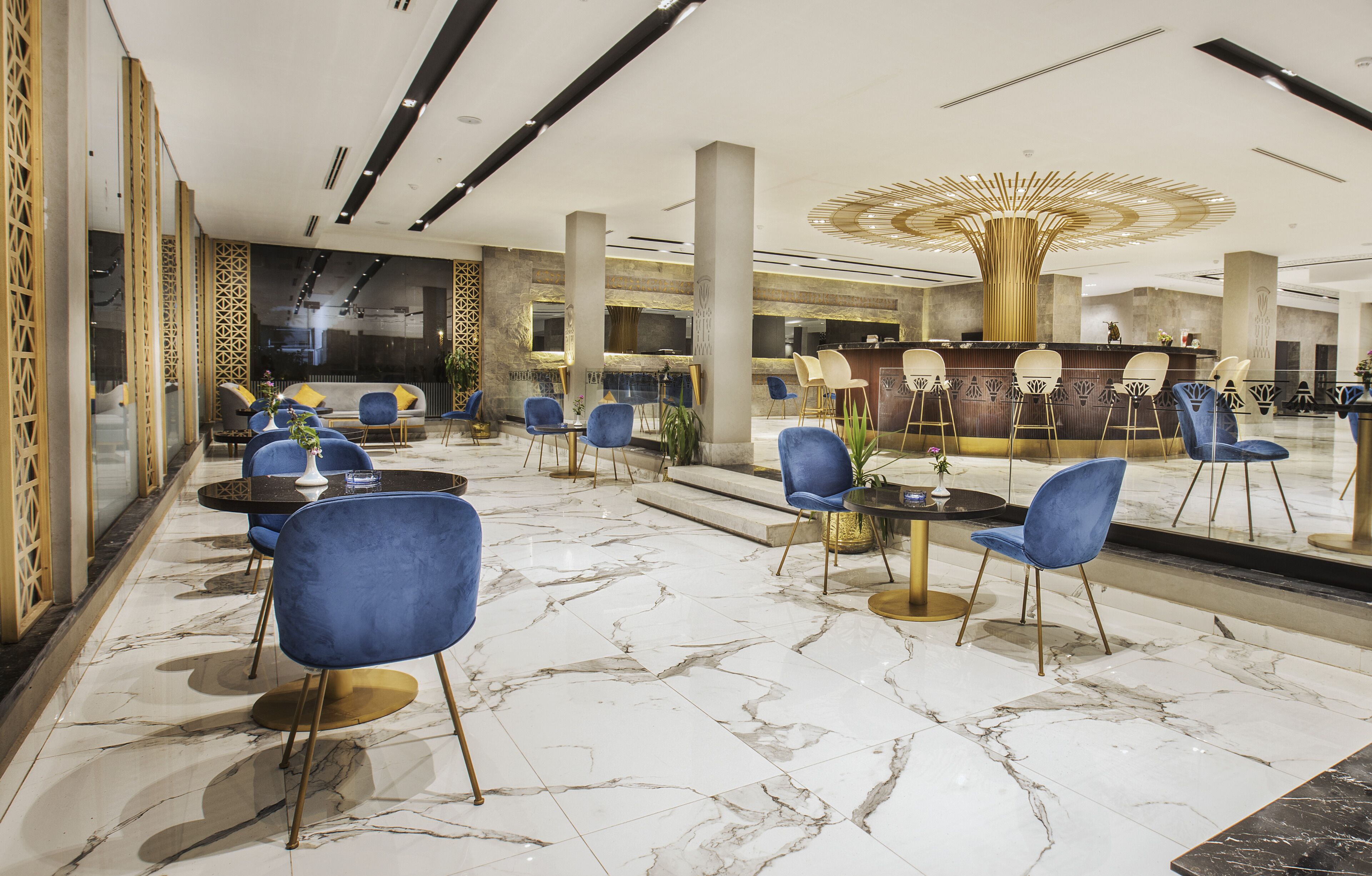Sala de estar do lobby