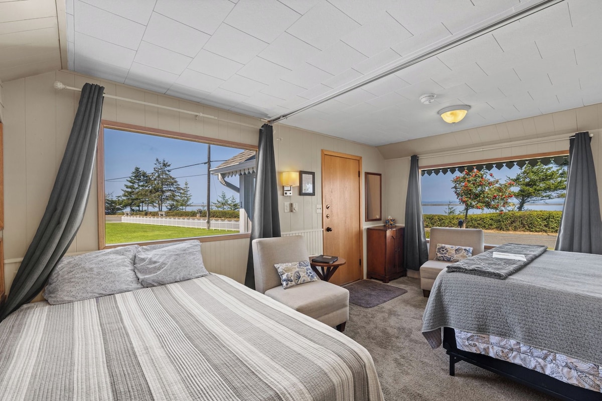 Cottage, Sea View, Kitchen, Jetted Tub | Roupa de alta qualidade, camas de colchão pillowtop 