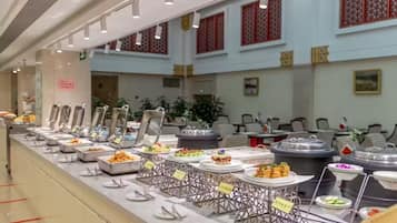 Café da manhã com buffet todos os dias (CNY 68 por pessoa)