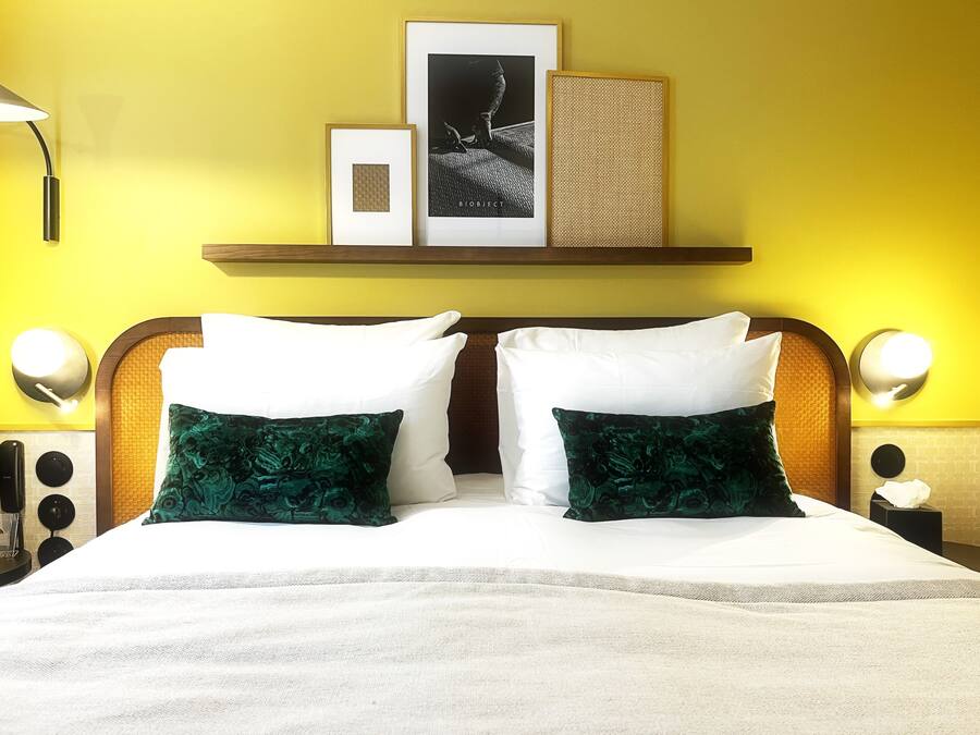 Cofre no quarto, secretária, cortinas/cortinados opacos, Wi-fi grátis