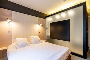 Quarto casal superior | Roupas de cama premium