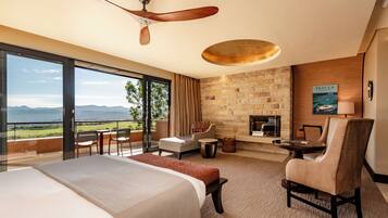 Eco Sky Large Suite | 1 quarto, roupa de alta qualidade, camas de colchão pillowtop, minibar