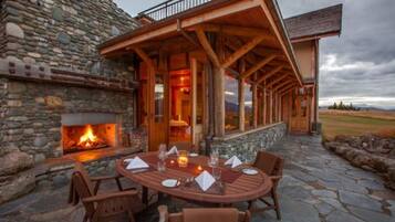 Refeições ao ar livre