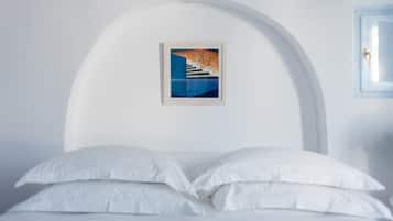 Suite, vista para o mar (Carmen) | Roupa de alta qualidade, minibar, cofre no quarto