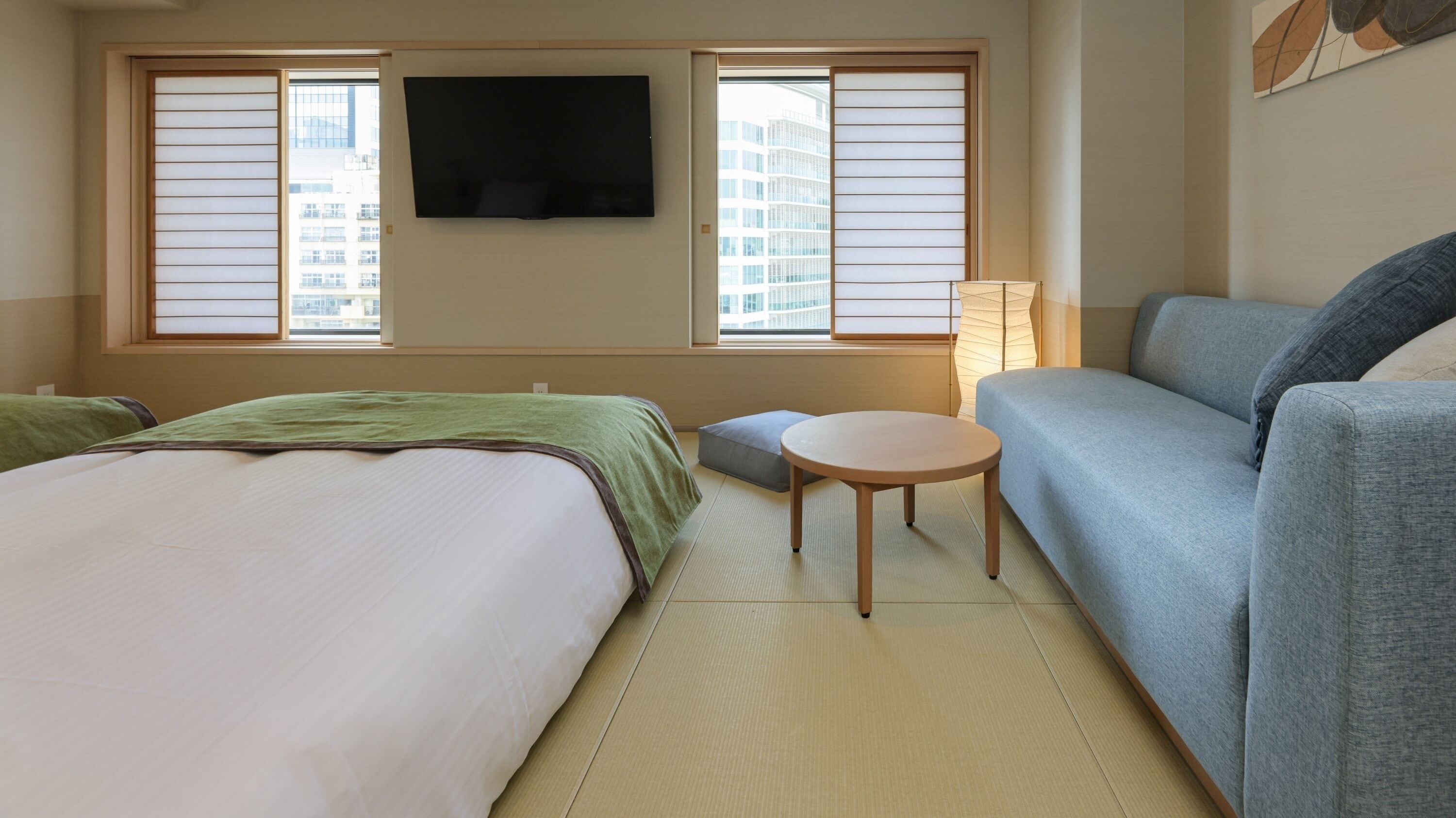 Quarto Tradicional, não fumadores, Vista para a cidade (Modern Japanese Luxury) | Roupa de alta qualidade, secretária 