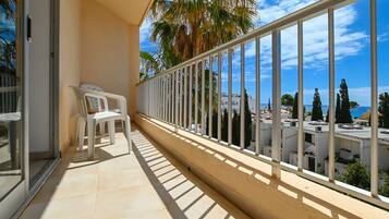 Quarto casal standard, vista para a cidade | Terraço/pátio