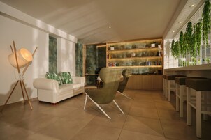 Sala de estar do lobby