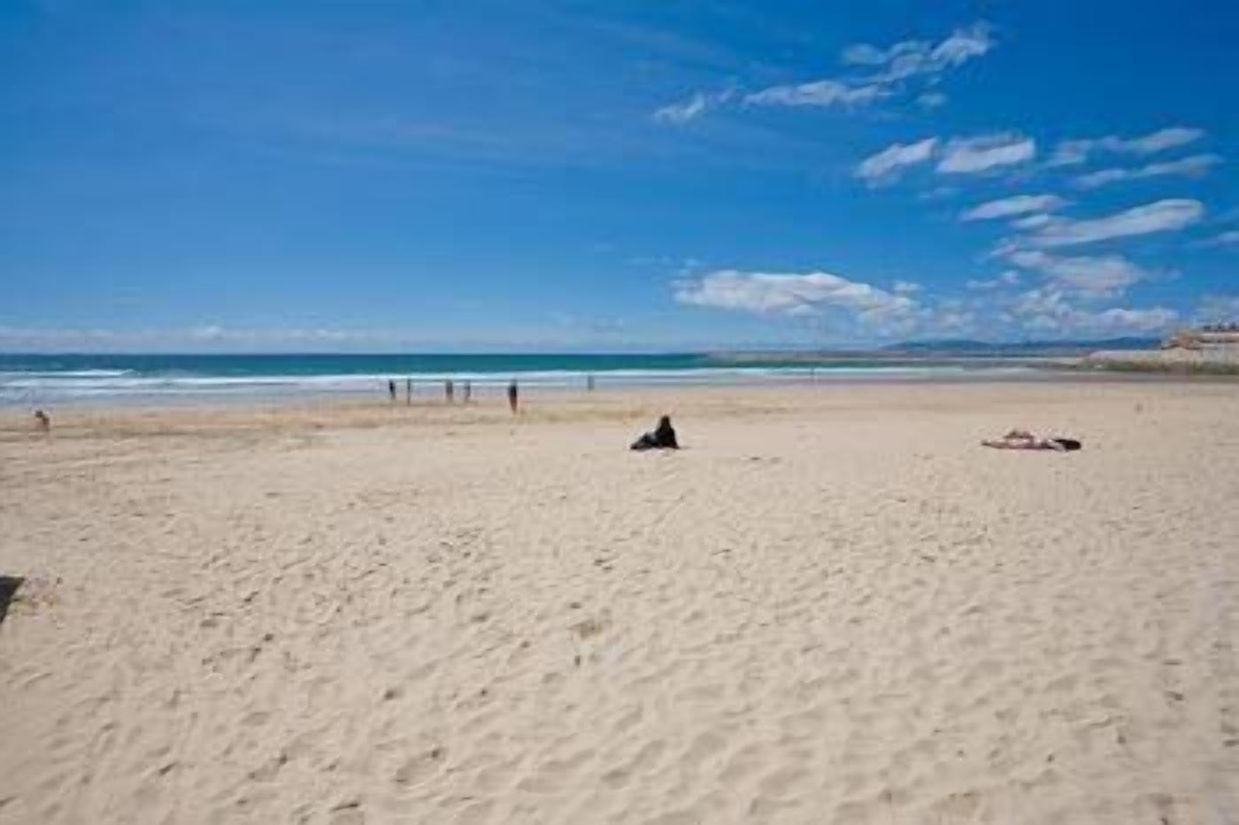 Praia de areia branca 