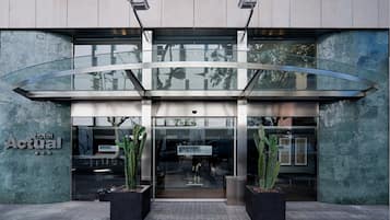 Entrada do alojamento