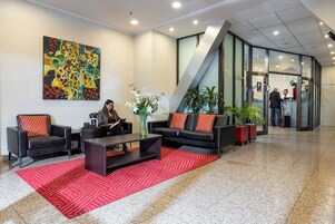 Sala de estar do lobby