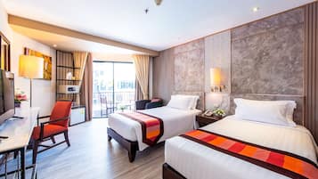 Premium Seaview | Cofre no quarto, com mobília individualizada, secretária, Wi-fi grátis