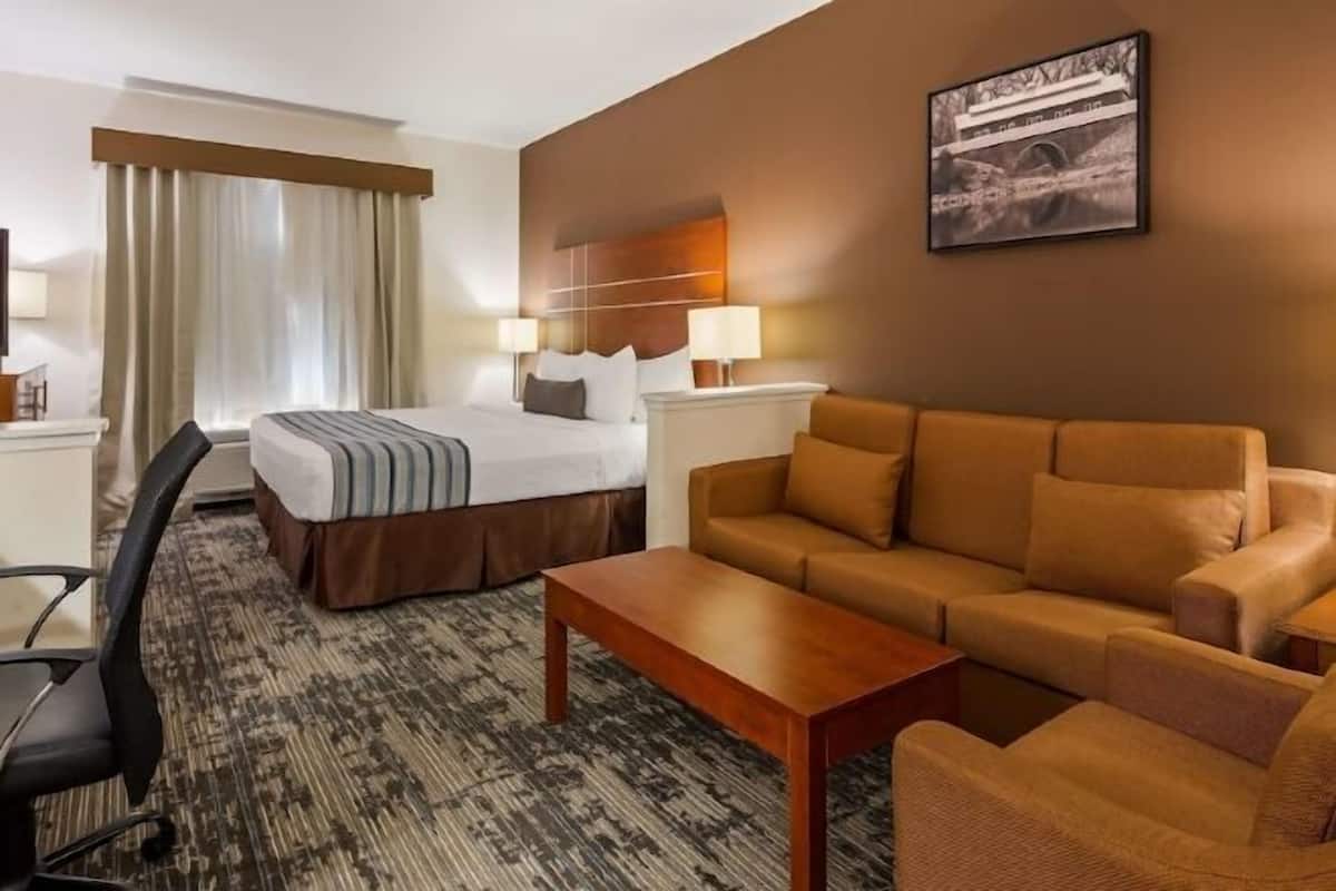 Wi-fi grátis, roupa de cama fornecida