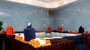 Hammam, tratamentos corporais, massagens de pedras quentes