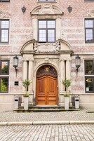 Entrada do alojamento