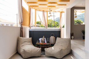 Salas para tratamentos a dois, tratamentos corporais, aromaterapia