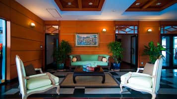 Sala de estar do lobby