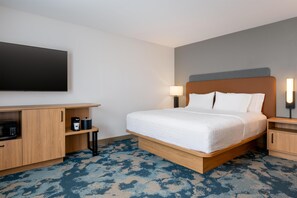 Quarto Deluxe, 1 cama king-size, não fumadores | Roupa hipoalergénica, edredões de penas, secretária 