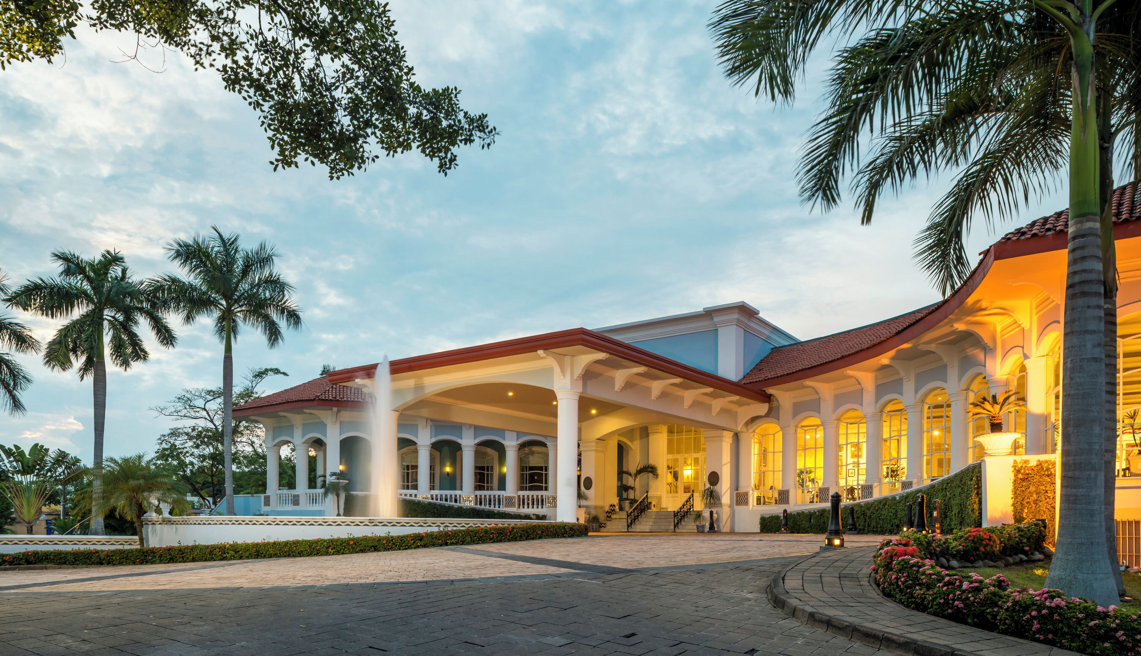 Fachada da propriedade