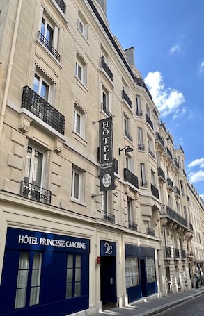 Fachada da propriedade. Princesse Caroline