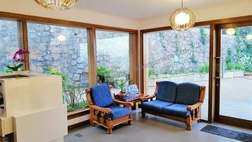 Sala de estar do lobby