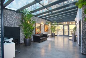 Sala de estar do lobby