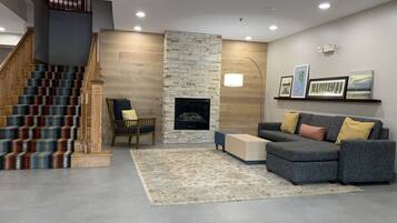 Sala de estar do lobby