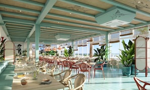 Pequeno-almoço tipo buffet diário mediante uma taxa