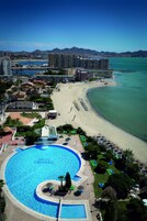 Quarto casal, quartos conectados (2 Adultos + 3 Niños) | Vista aérea