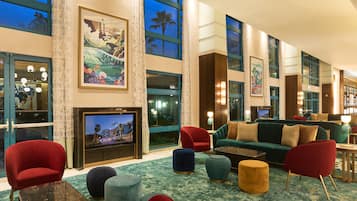 Sala de estar do lobby