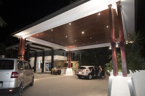 Entrada do alojamento