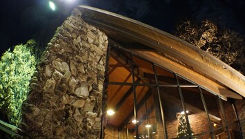 Entrada do alojamento