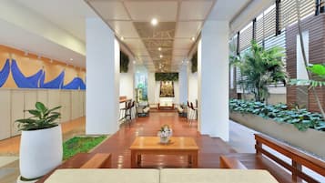 Sala de estar do lobby