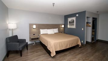 Quarto conforto, 1 quarto | 1 quarto, roupas de cama premium, escrivaninha, cortinas blackout