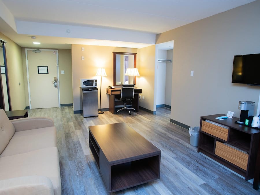 Suite-Estúdio, 1 cama king-size, não fumadores | Secretária, quartos insonorizados, berços/camas para crianças grátis