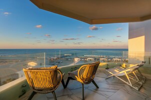 Quarto Júnior, varanda, vista para o mar | Vista do quarto