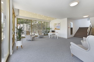 Sala de estar do lobby