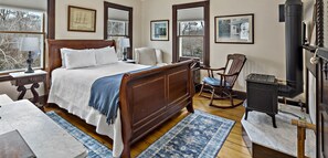 Quarto Premium, 1 cama queen-size, não fumadores (Deluxe, No Pets) | Com decoração personalizada, Wi-fi grátis, roupa de cama fornecida 