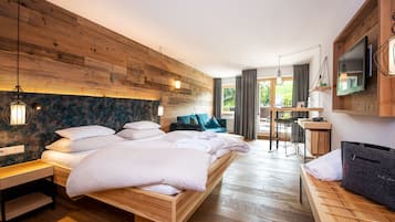Suíte estúdio júnior (Superior) | Roupas de cama premium, edredons de pluma, cofres nos quartos